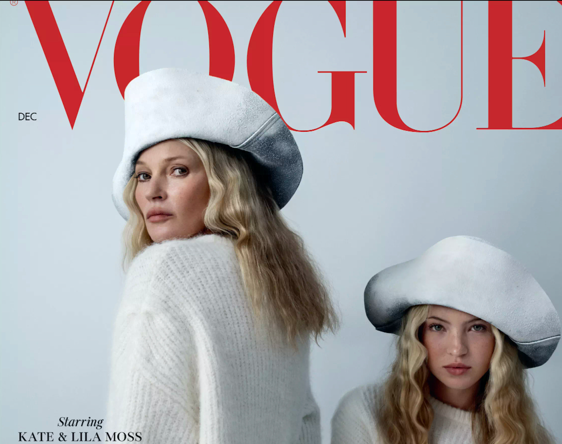 Featured in VOGUE, December issue – Bebe Organic